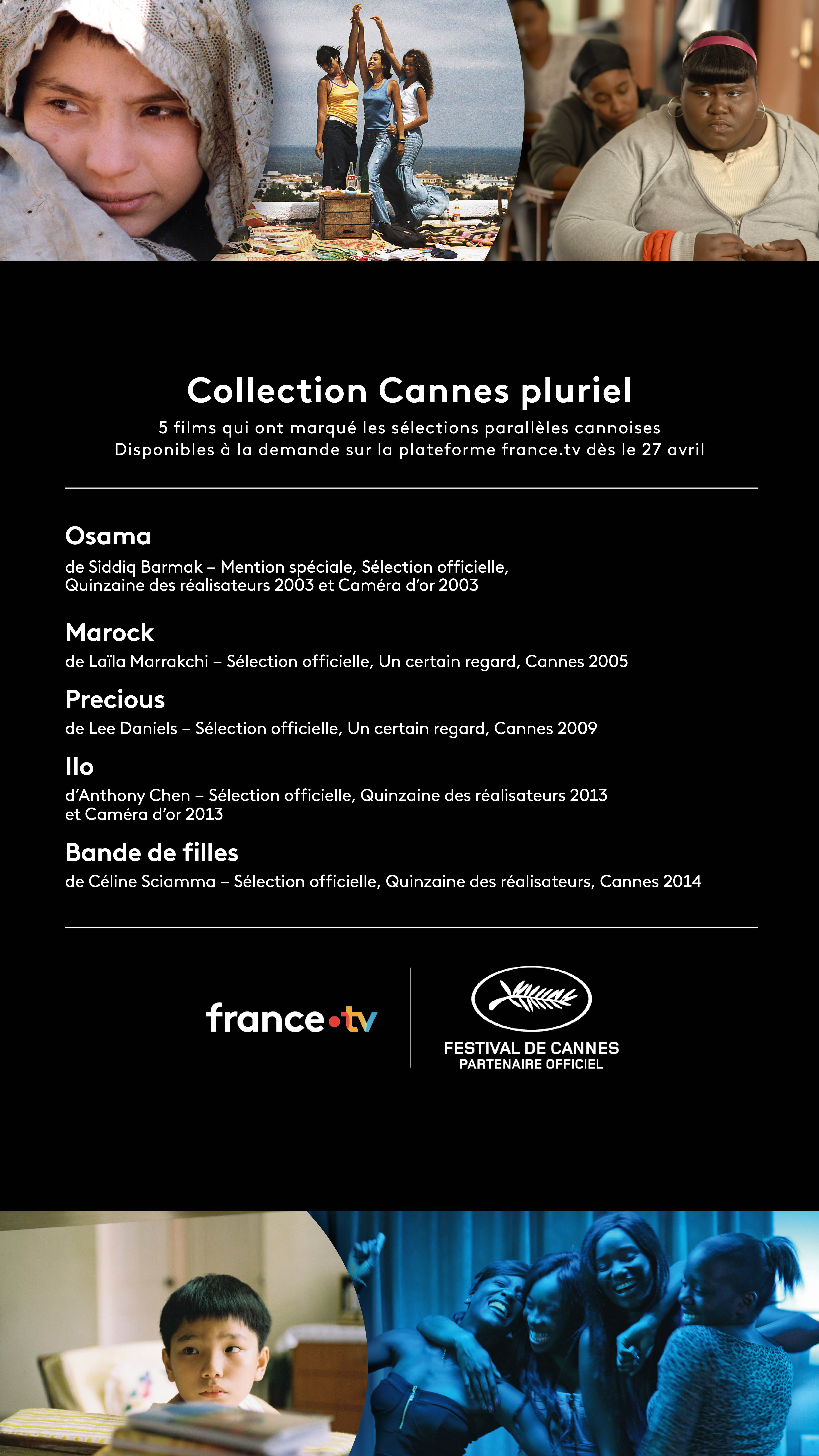 Collection Cannes pluriel | FranceTvPro.fr
